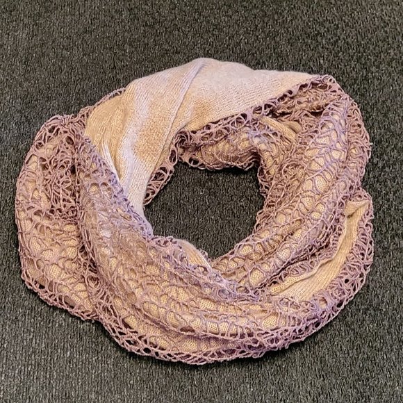 Christina Lee | Accessories | Warm Lace Infinity Scarf | Poshmark